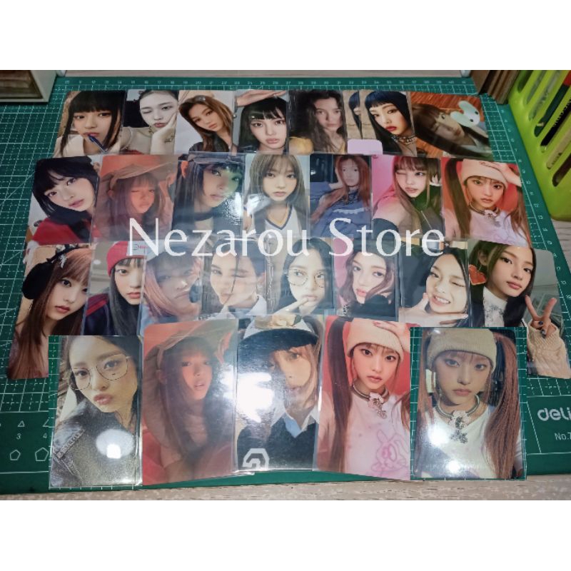 Jual (READY STOCK) OFFICIAL Photocard PC Newjeans All Era "Bluebook bb, OMG mc, weverse" Minji ...