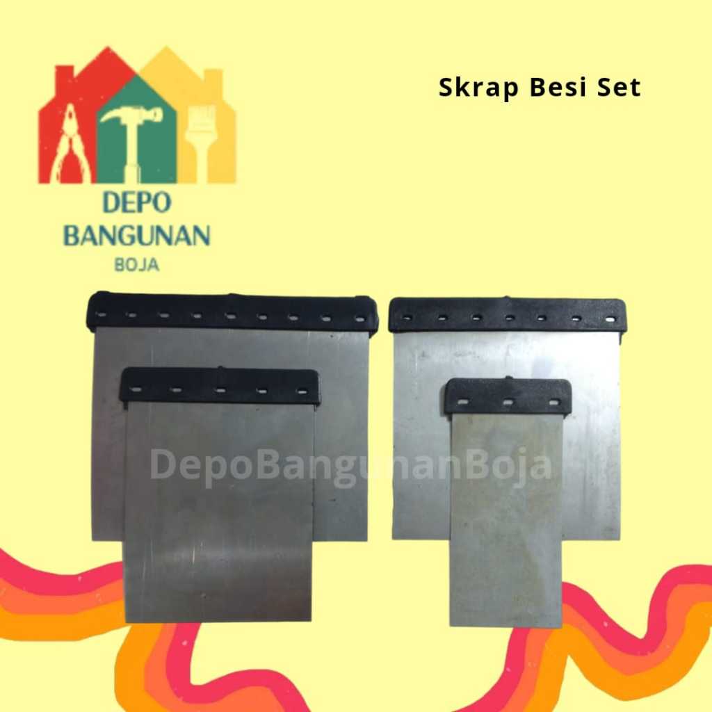 Jual 18.8 Skrap Besi Set / Kape Besi / Srapper Besi | Shopee Indonesia