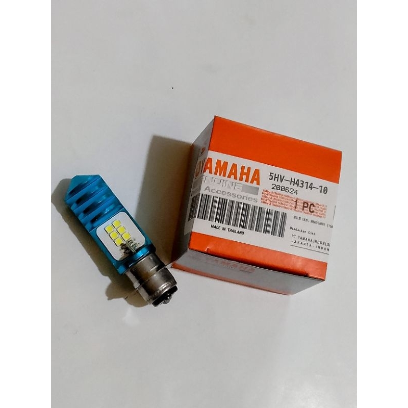Jual BOHLAMP MOTOR LAMPU DEPAN LED PELURU BIRU (5HV-10)/MERAH (54P-10 ...