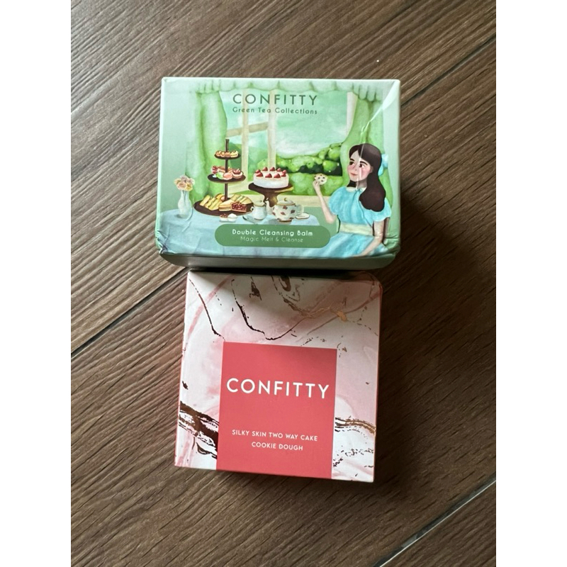 Jual Confitty Two Way Cake and Cleansing Balm | Shopee Indonesia