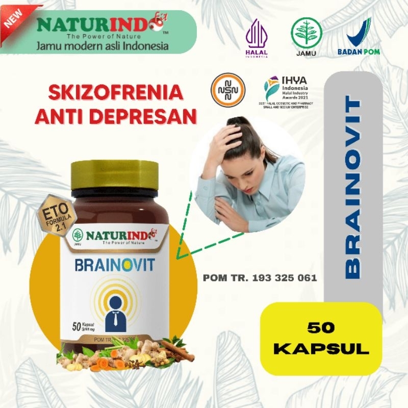 Jual Obat Skizofrenia Otak Suplemen Antidepresan Herbal Anxiety Vitamin ...