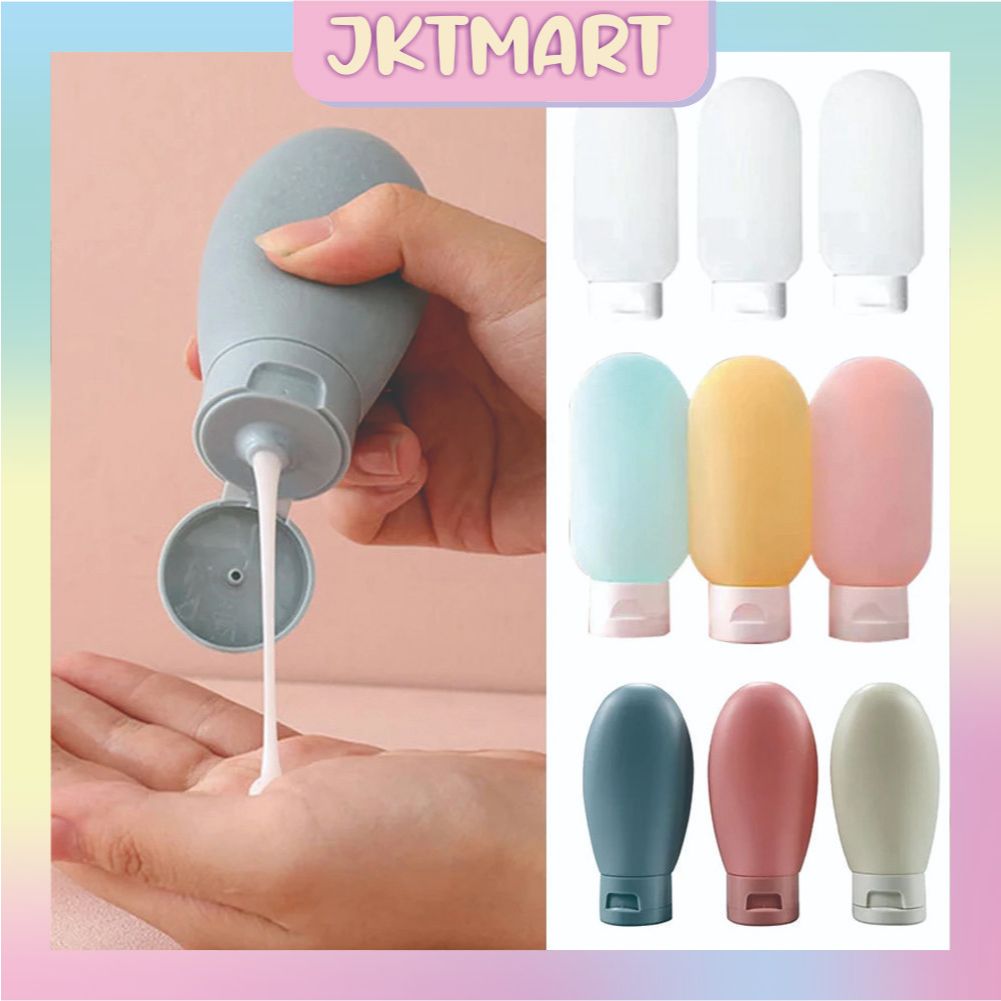 Jual ⭐ JKTMART ⭐ Botol Refill Mini Lotion Sabun Macaron Travelling ...