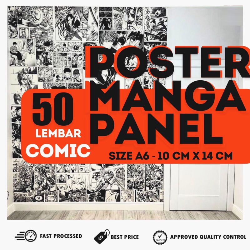 Jual POSTER MANGA ANIME PANEL WALLPAPER Poster Anime Wall | Shopee ...