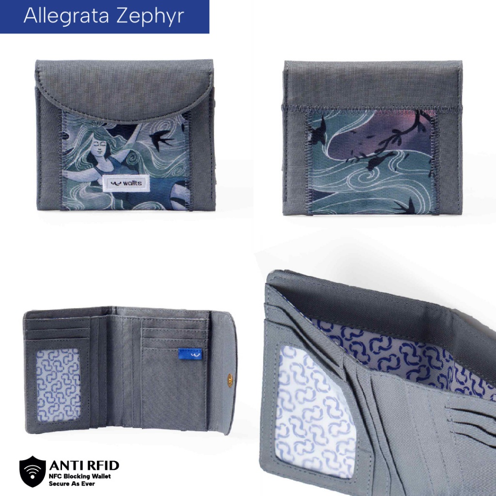 Jual Wallts Allegrata - Dompet Lipat Wanita | Shopee Indonesia