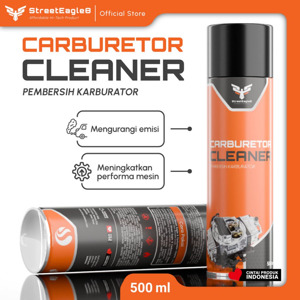Jual STREET EAGLE 8 Pembersih Karburator / Carbu Cleaner / Injector ...