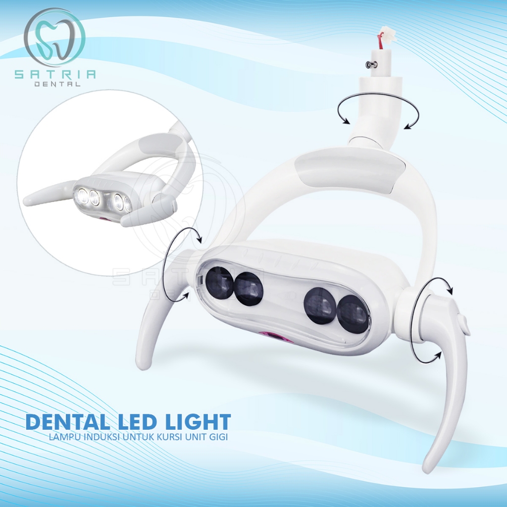 Jual Lampu LED Dental Unit 4 LED Sensor Lampu Induksi Untuk Kursi ...