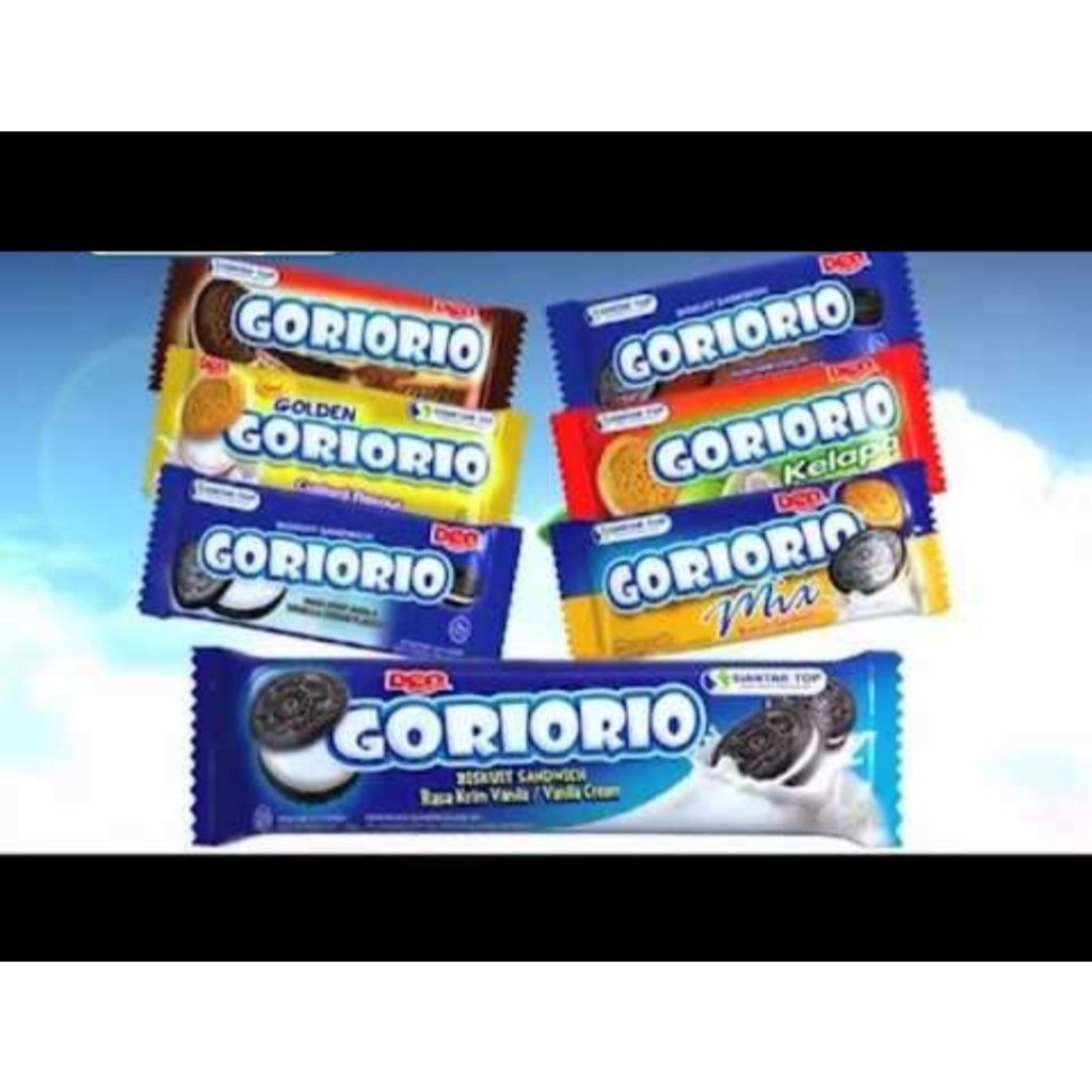 Jual Goriorio biskuit Varian Rasa vanila custard kelapa tiramisu mix ...