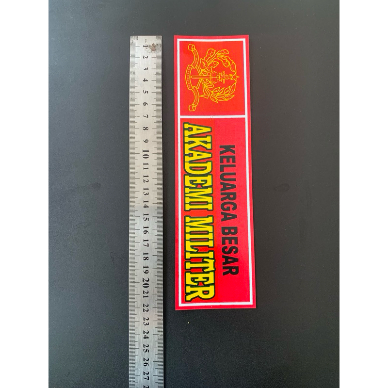 Jual Sticker Stiker Akademi Militer AKMIL Taruna TNI untuk Mobil Motor ...