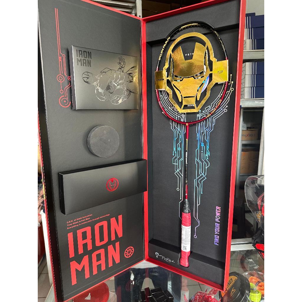 Jual Raket Badminton DriveX VICTOR Iron Man Ironman Metallic X Marvel D ...