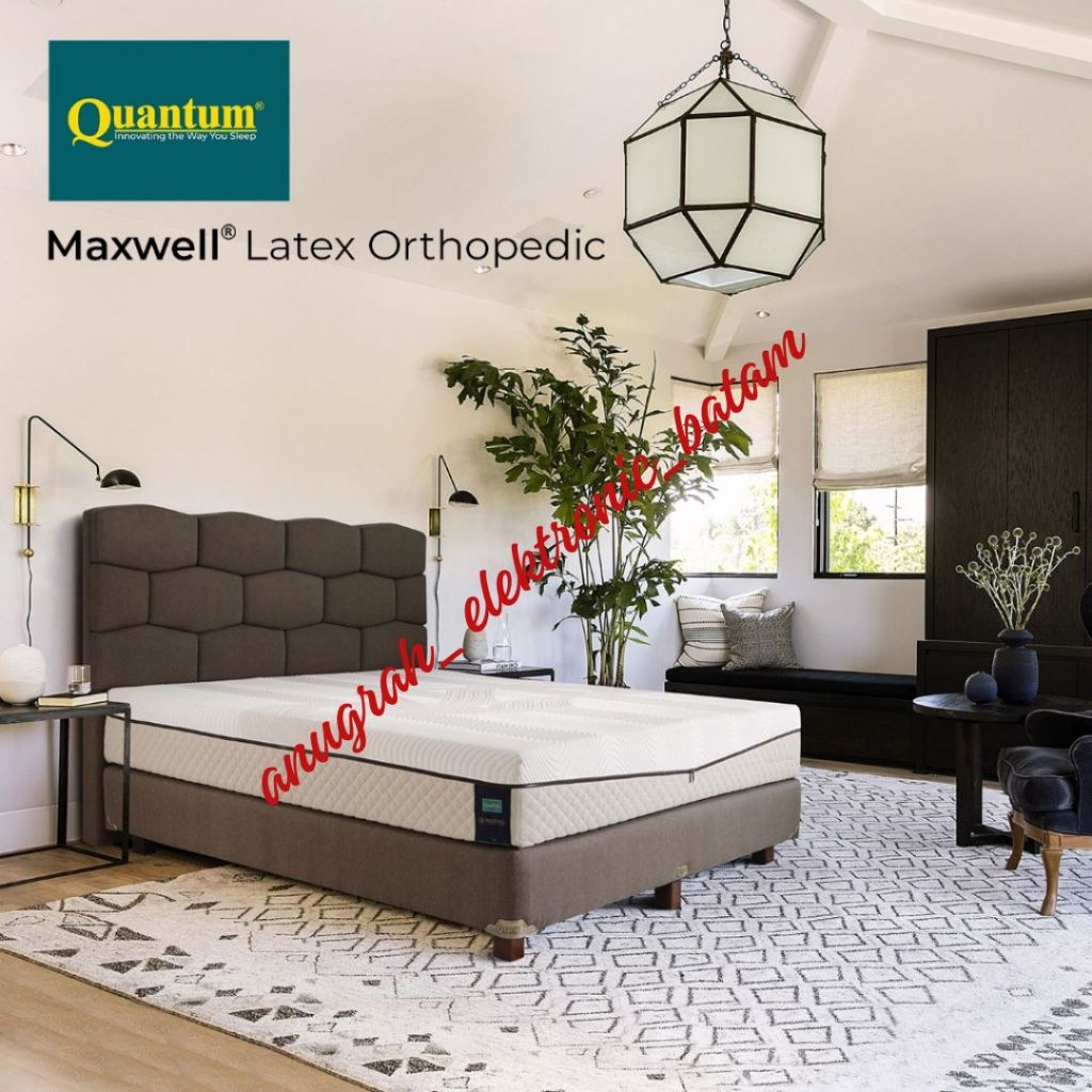 Jual Quantum Maxwell Latex Orthopedic Eleanor 180 x 200 x 27 cm Hanya ...