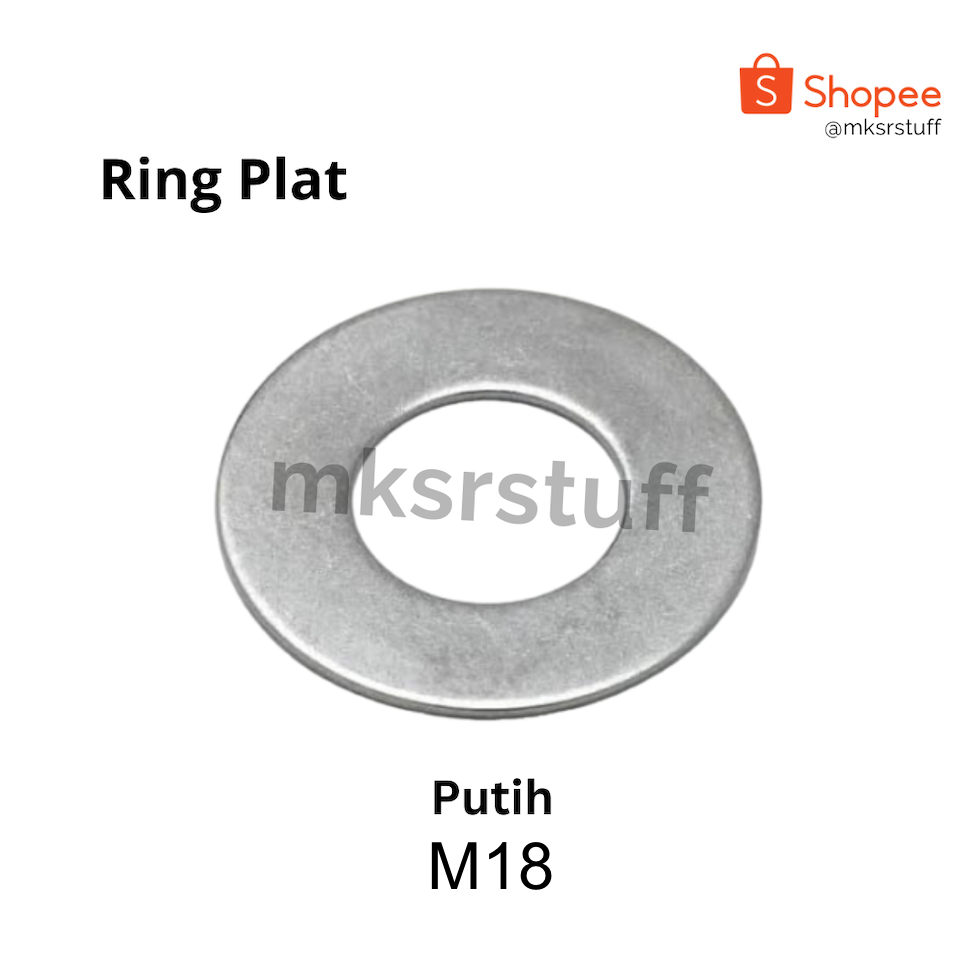Jual M18 - Ring Plat Putih | Shopee Indonesia