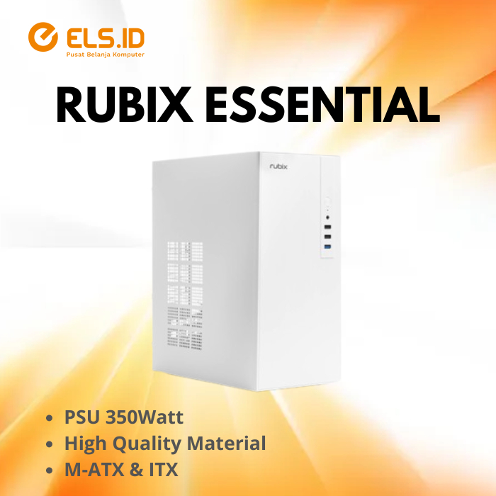 Jual Casing PC Digital Alliance Rubix Essential + PSU 350Watt | Shopee ...