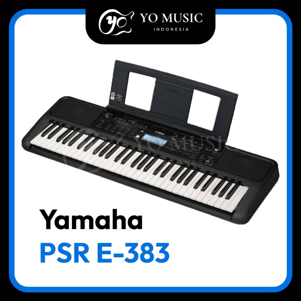 Jual Yamaha PSR-E383 Keyboard PSR E 383 Portable Keyboard Arranger 61 ...