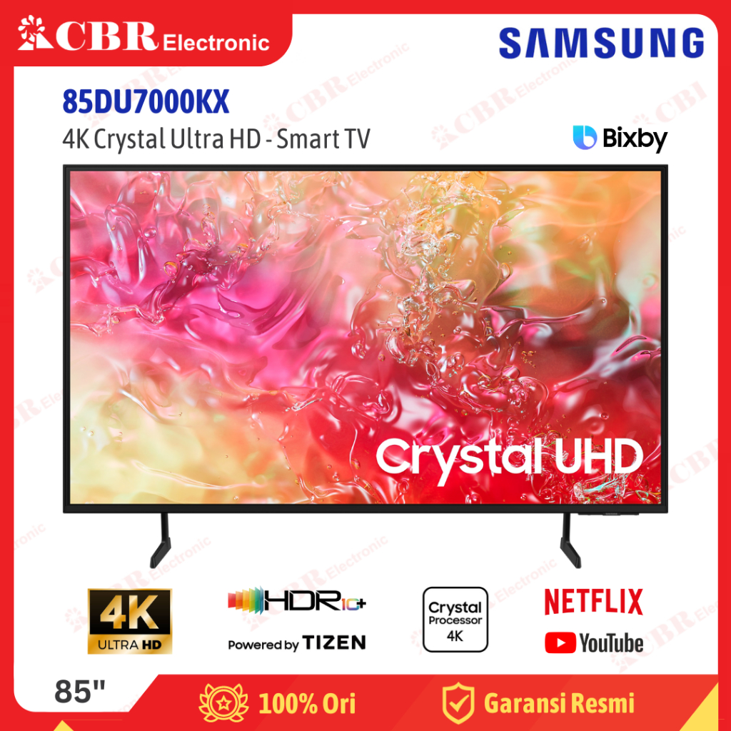 Jual TV SAMSUNG 85 Inch LED 85DU7000KX (4K Crystal UHD-Smart TV ...