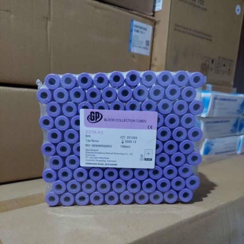 Jual Tabung Edta 5ml | Edta | Vacum Tube | Edta 5 ml | vacum 5 ml ...