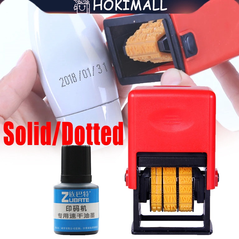 Jual Stempel Tanggal Custom Otomatis Dater Date Stamp Stempel Tanggal ...