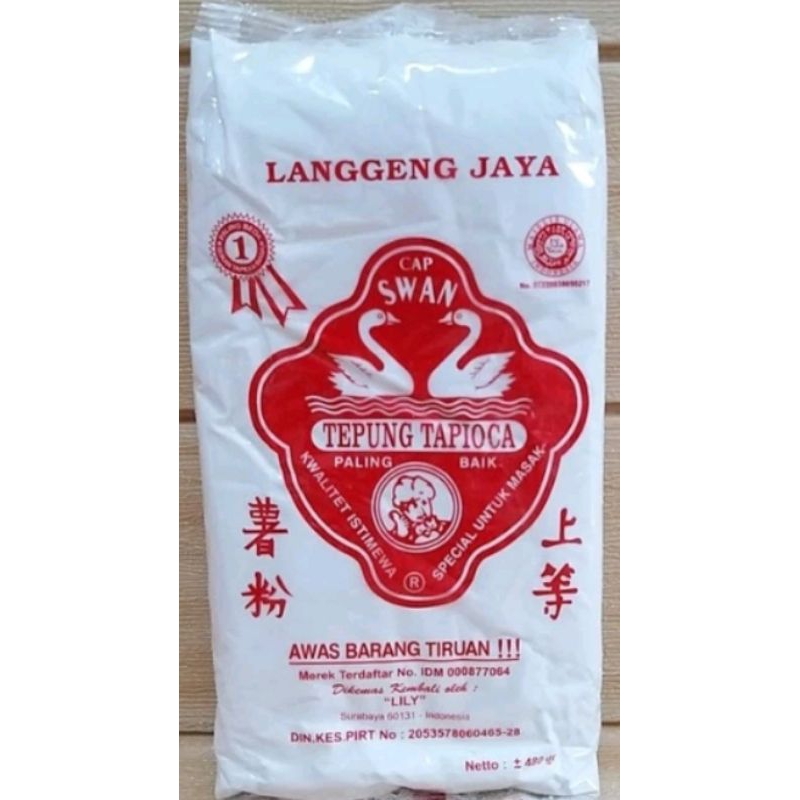 Jual Tepung Tapioka Cap SWAN +-200gr Tepung kanji | Shopee Indonesia