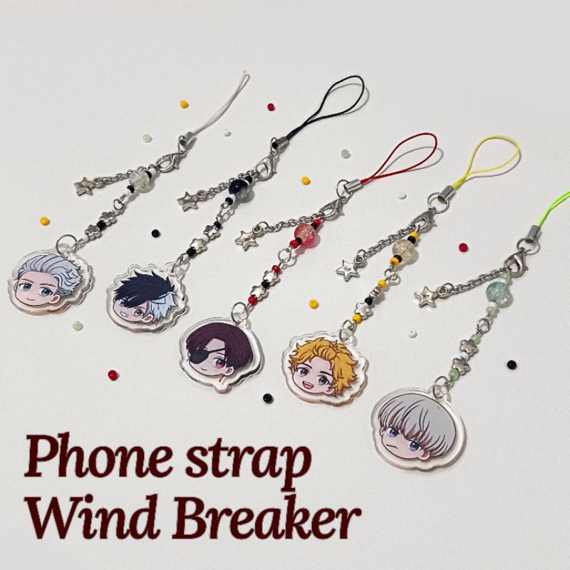 Jual Wind Breaker Phone Strap by fictopstore | Shopee Indonesia