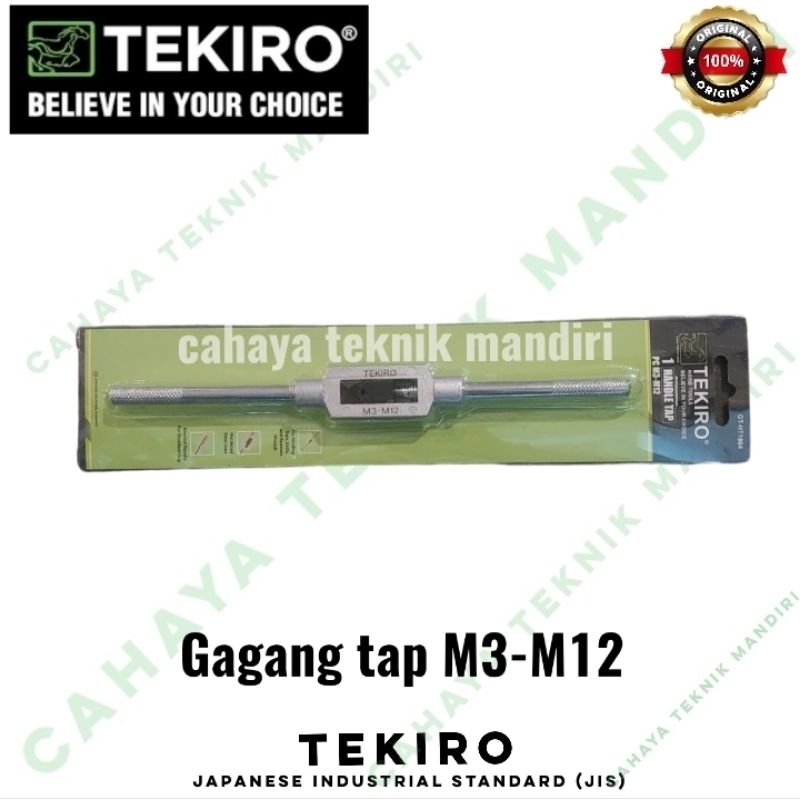 Jual TEKIRO GT-HT1864 handle tap m3 - m12 gagang tap ulir drat | Shopee Indonesia
