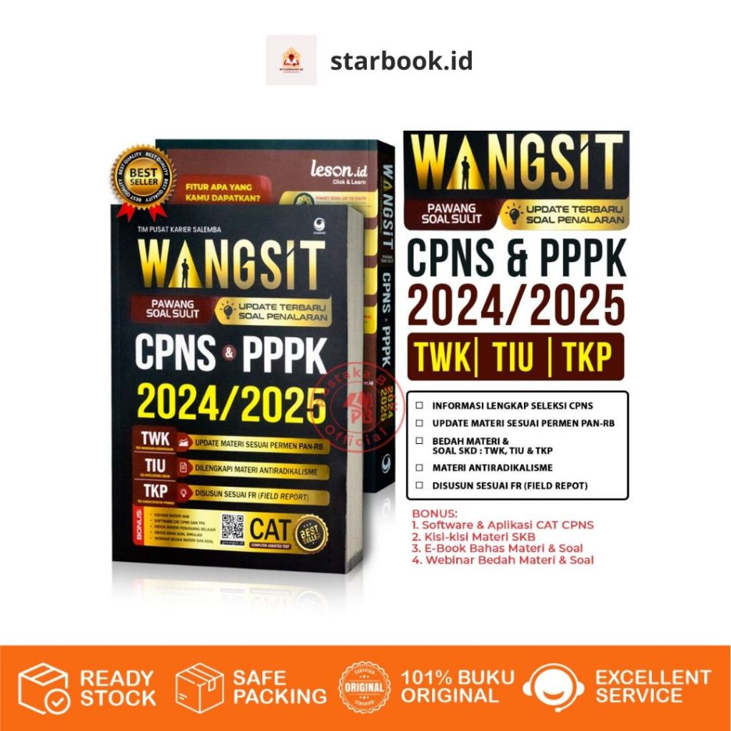 Jual Buku CPNS PPPK 2024 2025 Wangsit (Pawang Soal Sulit) CPNS & PPPK 2024/2025 | Shopee Indonesia