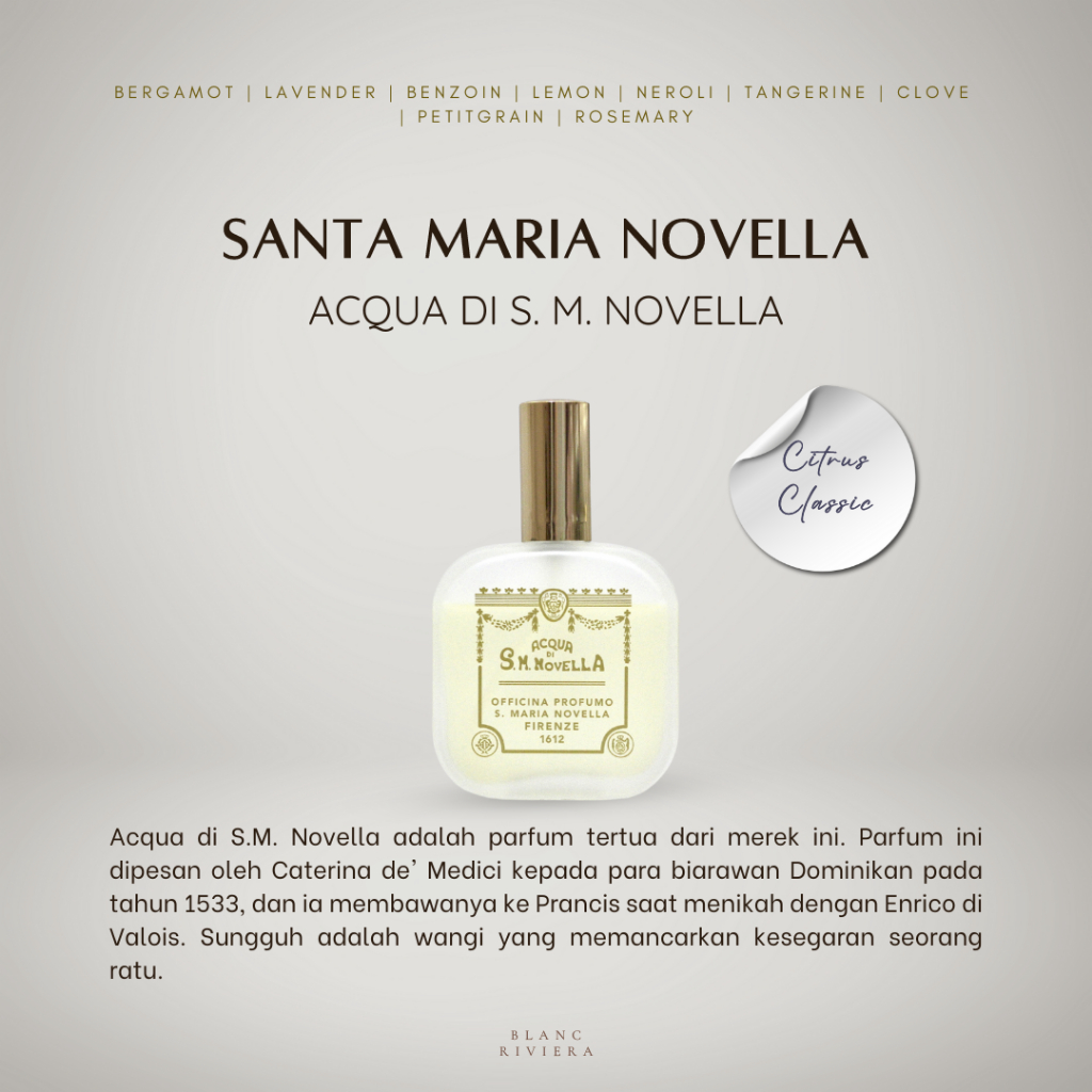 Jual DECANT Acqua di Santa Maria Novella | Shopee Indonesia