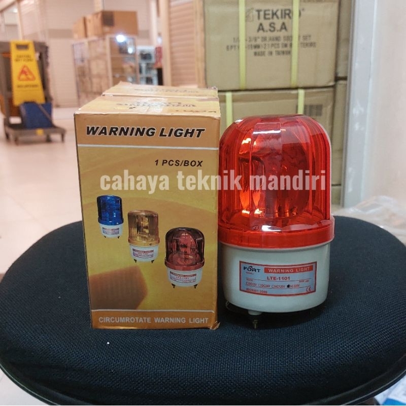 Jual Warning light / rotary lamp / berputar Fort LTE-1101 ukuran 4 ...