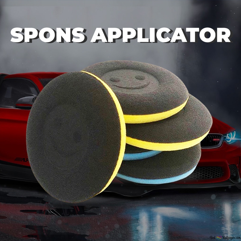 Jual SPONS POLES | SPONGE APPLICATOR | BUSA SPON 2 SISI | Shopee Indonesia