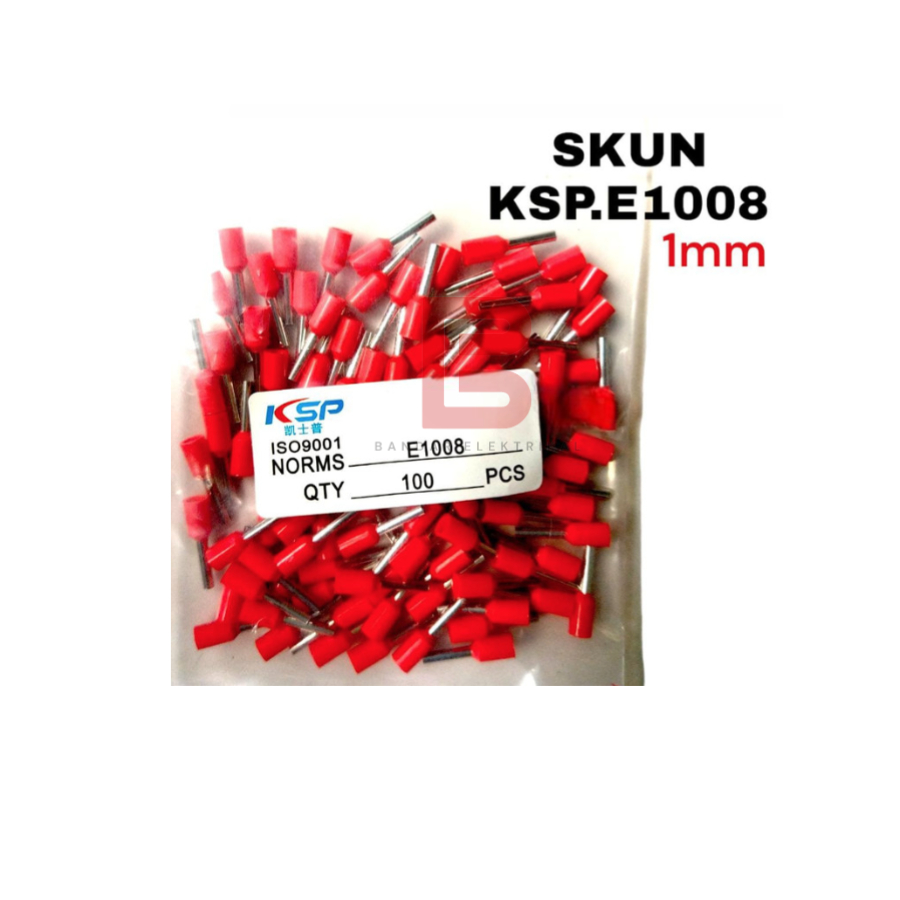 Jual SKUN KABEL FERRULES / SKUN FERRULES E1008 1MM KSP | Shopee Indonesia