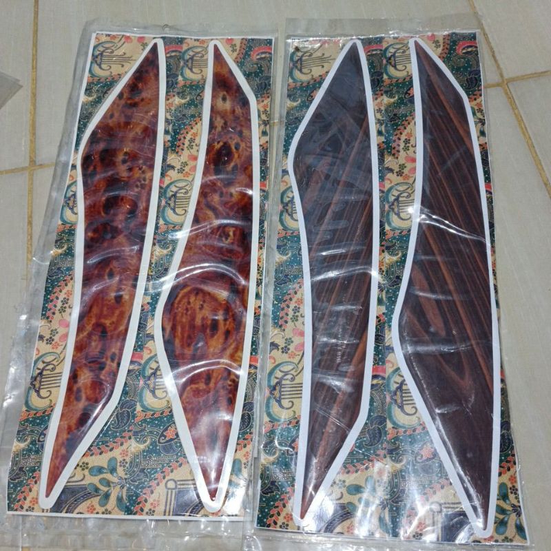 Jual Stiker resin panel doortrim dashboard Mitsubishi Xpander Woodpanel ...