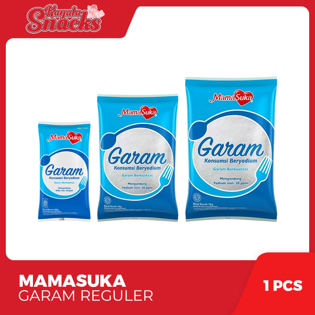 Jual MAMASUKA Garam Reguler | Shopee Indonesia