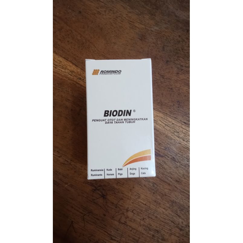 Jual Biodin injeksi 50ml (penguat otot dan meningkatkan daya tahan ...