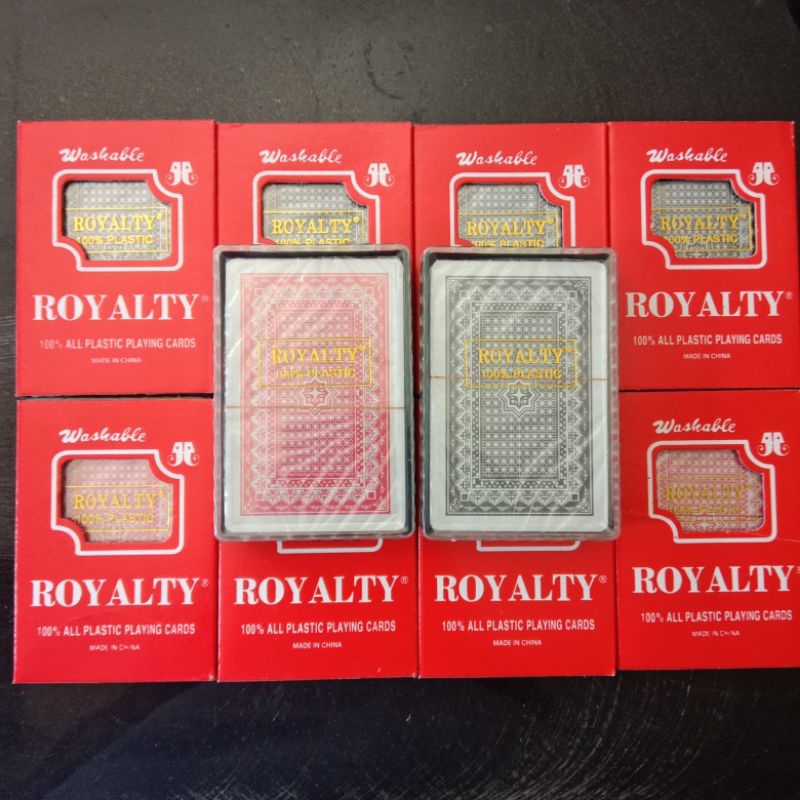 Jual KARTU REMI PLASTIK GROSIR MURAH ANTI AIR WATERPROOF ROYALTY / 100% ALL PLASTIC WASHABLE ...