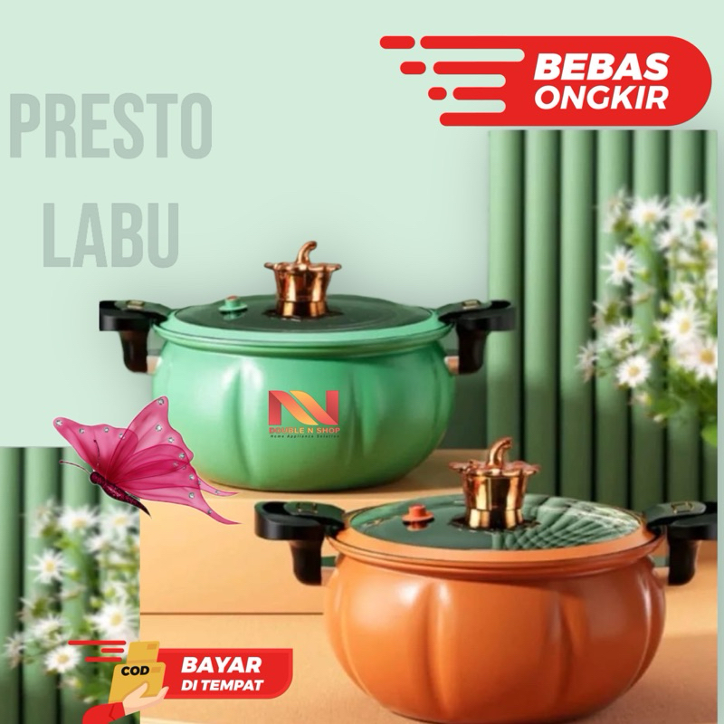 Jual Panci Presto Viral Labu Besar Kapasitas 7.5 Liter | Shopee Indonesia