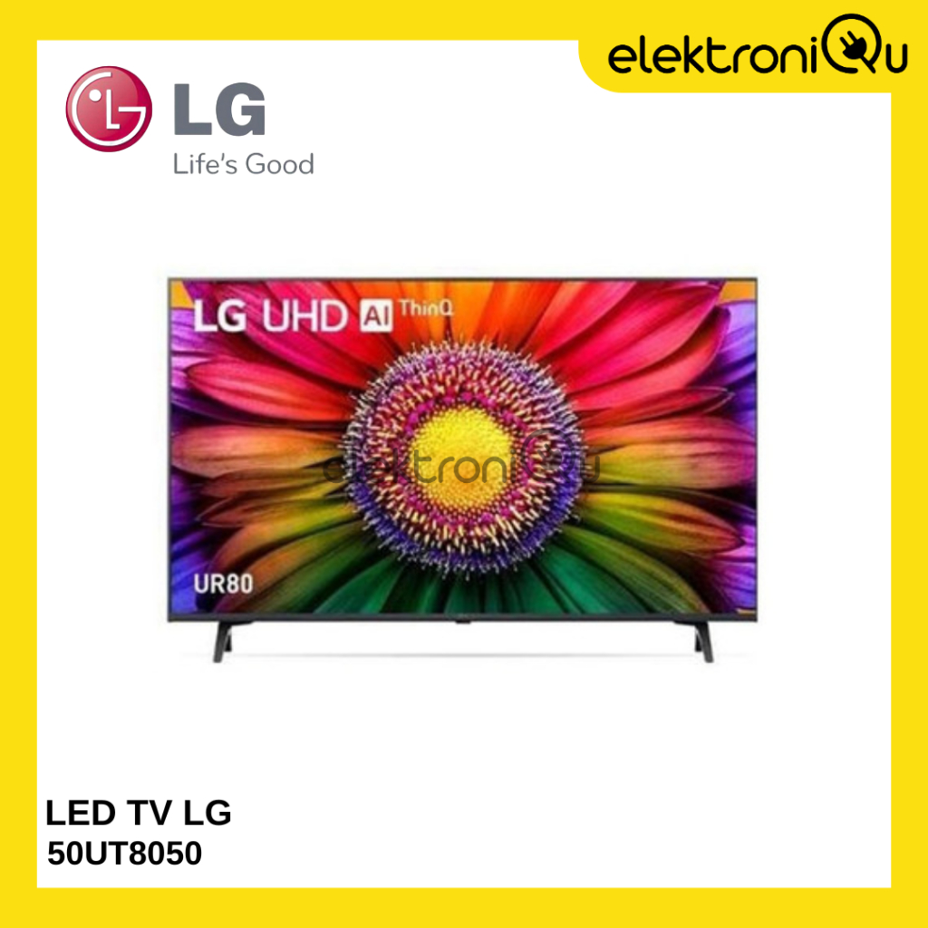 Jual SMART TV LG 50 INCH 50UT8050 UHD 4K HDR | Shopee Indonesia