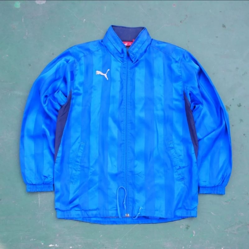 Jual jacket Tracktop Puma biru | Shopee Indonesia
