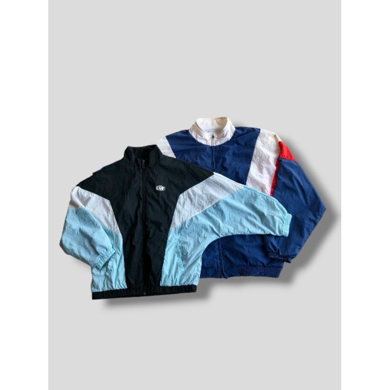 Jual vintage colorblock jacket | Shopee Indonesia