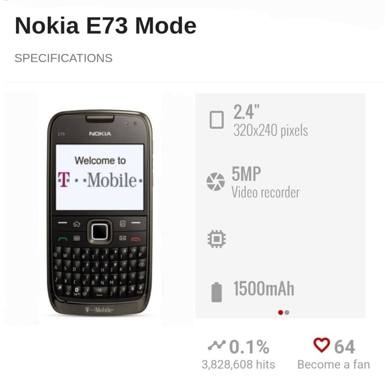 Jual NOKIA E73 MODE HP LANGKA UNIK DAN ANTIK HP NOSTALGIA HPNYA PARA KOLEKTOR 100% ORIGINAL ...