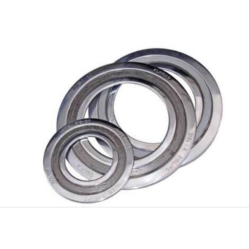 Jual spiral wound gasket ss316 ansi 150 2 inch klinger | Shopee Indonesia