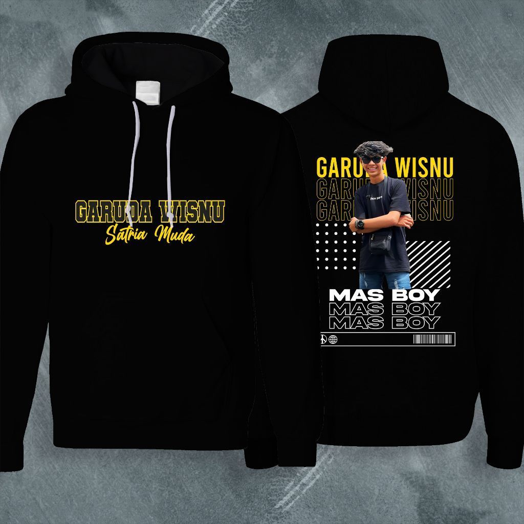 Jual HOODIE FANS MAS BOY GARUDA WISNU SATRIA MUDA PRIA AESTHETIC ~ FREE ...