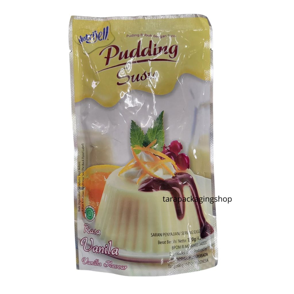 Jual NUTRIJELL 120 GR Vanila Puding : Puding Bubuk dengan Susu | Shopee ...