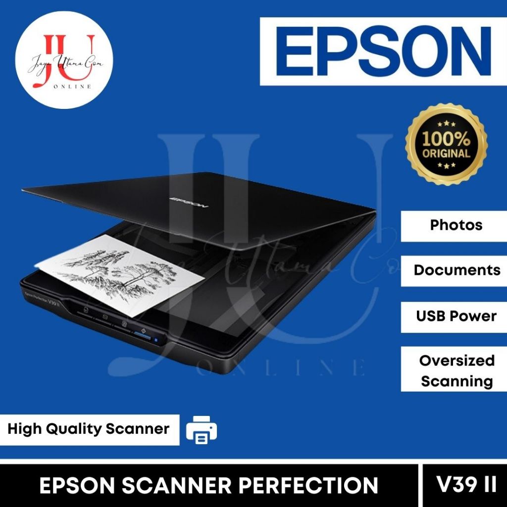 Jual Scanner Epson V39 / V39II Perfection A4 – Flatbed USB, Garansi ...