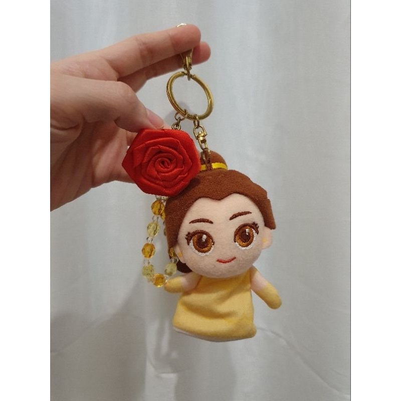 Jual Disney Princess Belle Beauty and The Beast Keychain | Shopee Indonesia