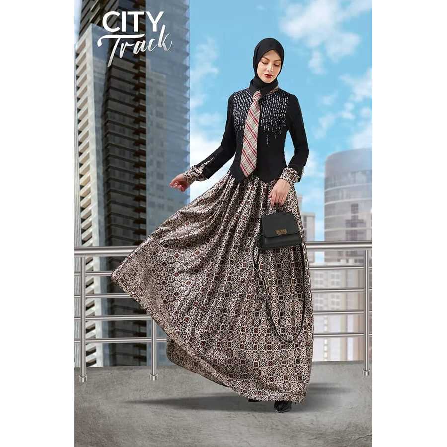 Jual Tuneeca Gamis Rush Hour T-0524002 By Tuneeca City Track -- Gamis ...