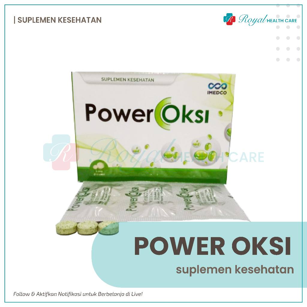 Jual POWER OKSI TABLET Untuk Suplemen Kesehatan | Shopee Indonesia