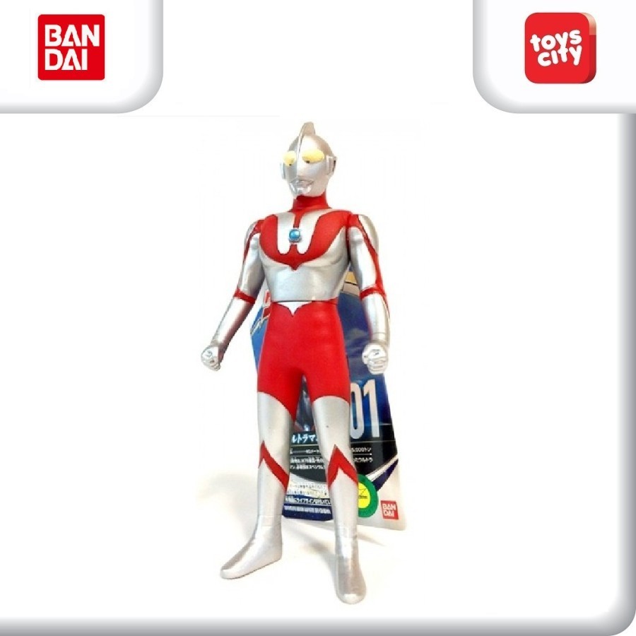 Jual Bandai Ultraman Ultra Hero Series #01 ULTRAMAN Soft Figure ...