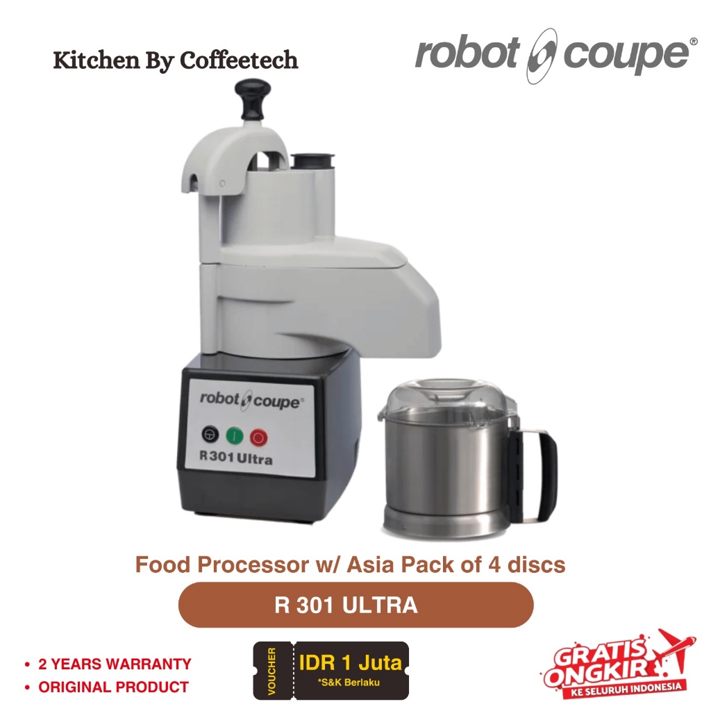 Jual Robot Coupe Food Processor R301 Ultra + 4 Disc Heavy Duty | Shopee Indonesia
