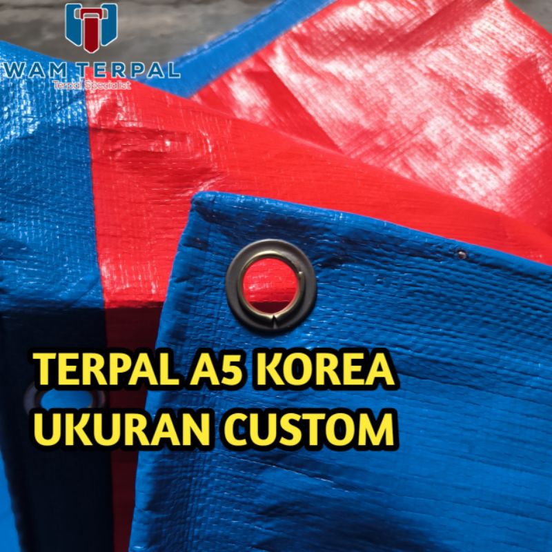 Jual Terpal A5 Korea Custom Ukuran (Harga Per Meter Persegi) | Shopee ...