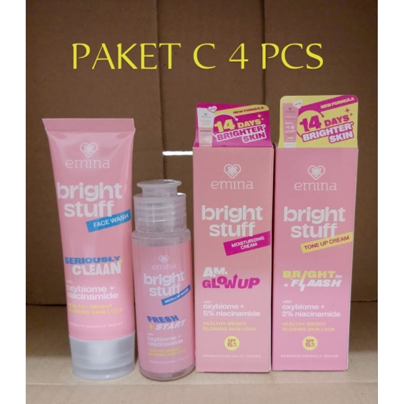 Jual Bisa COD Paket Emina 1 Satu Paket Series Lengkap Komplit Ekonomis ...