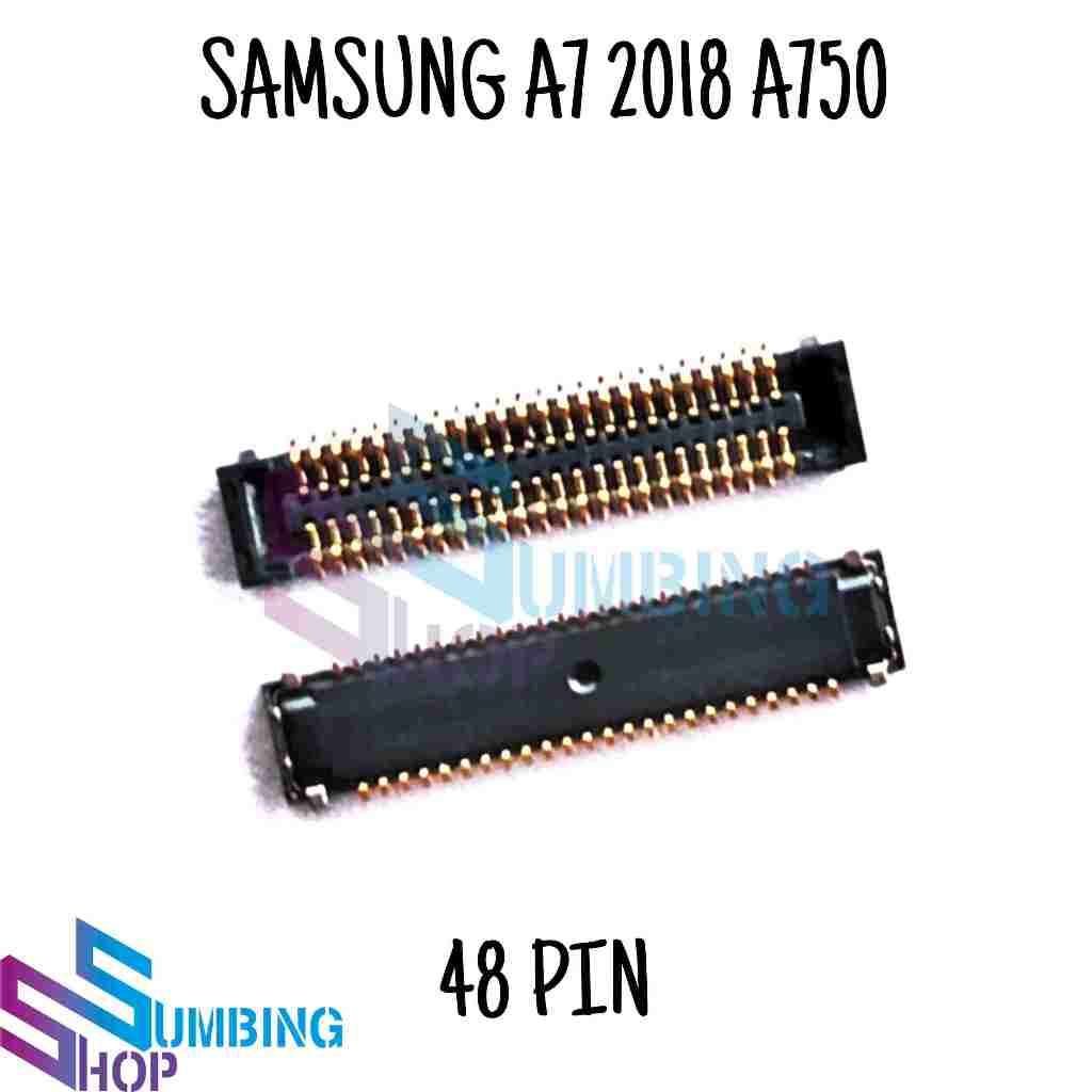 Jual Konektor Lcd Soket Lcd Connector Lcd Fpc Samsung A7 2018 A750 48 ...
