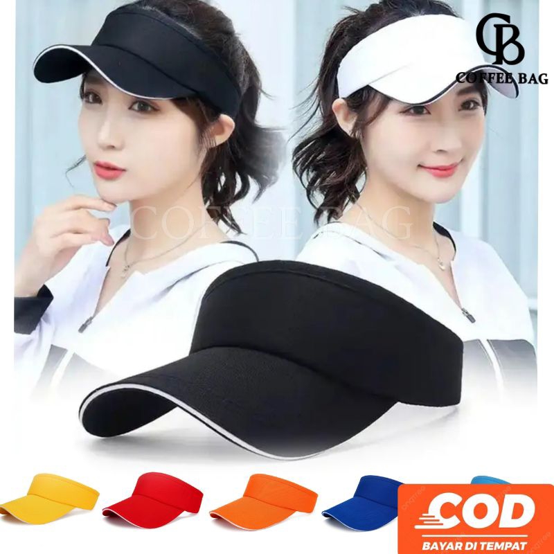 Jual [CB] Caddy Hat Topi Golf/Topi Zumba Olahraga Wanita Warna Komplit ...